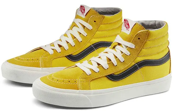 VANS Og Sk8-hi Lx 'old Hold - Yellow