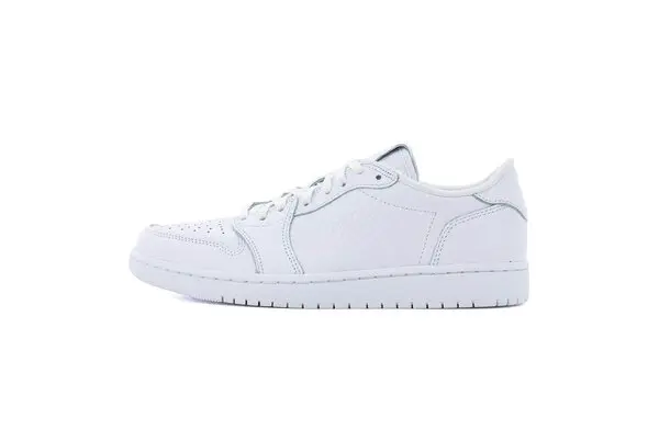 JORDAN 1 Low Se "swooshless - White/white
