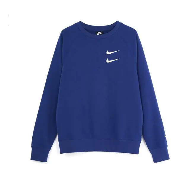 Nike Swoosh Crewneck Sweatshirt - Blue