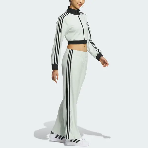 Adidas Originals Flared Track Pants - White/black