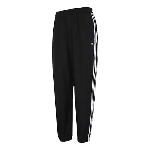 Adidas Originals Casual Sports Side Striped Leggings For - Black
