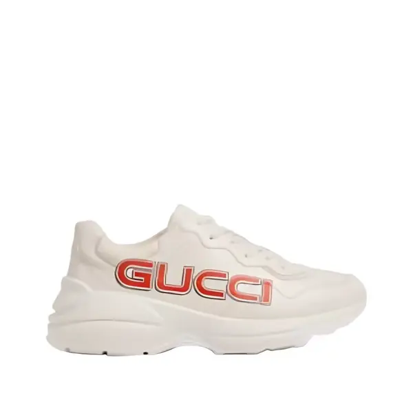 Gucci Rhyton "ivory Demetra" Sneakers - Beige/orange
