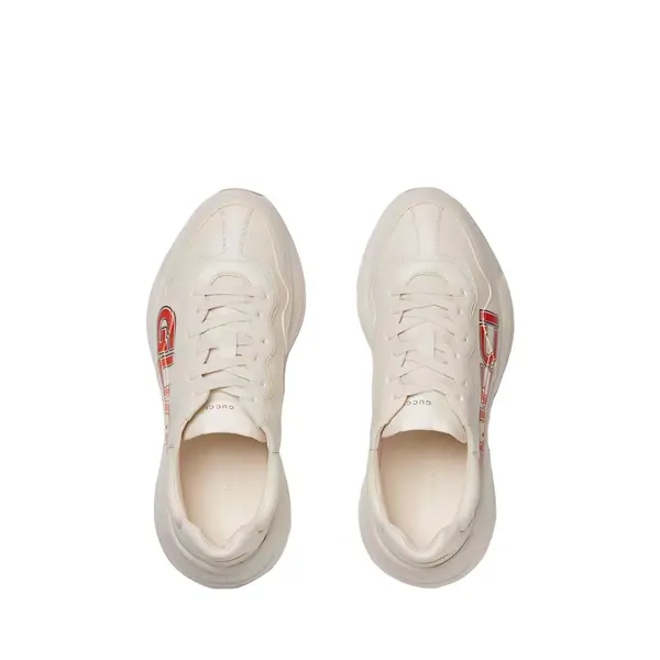 Gucci Rhyton "ivory Demetra" Sneakers - Beige/orange