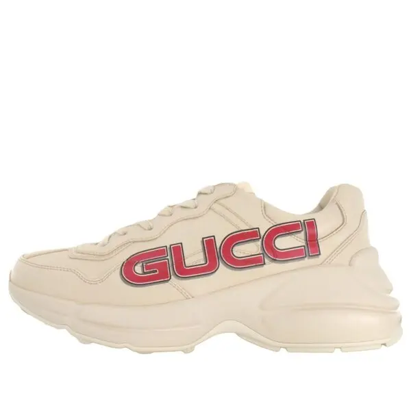 Gucci Rhyton "ivory Demetra" Sneakers - Beige/orange