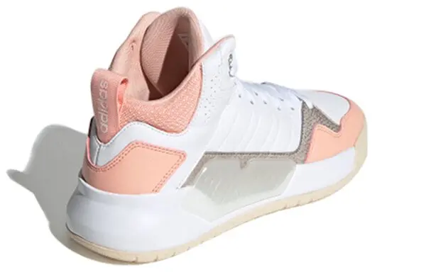 Adidas Neo Play9tis 2.0 High Top Sneakers - White//brown