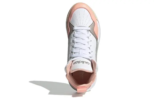Adidas Neo Play9tis 2.0 High Top Sneakers - White//brown