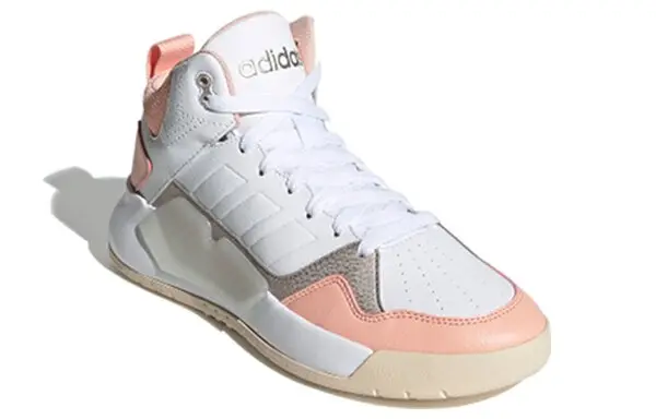 Adidas Neo Play9tis 2.0 High Top Sneakers - White//brown
