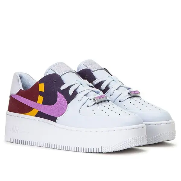Nike Force 1 Sage Low Lx Sneakers - Silverred