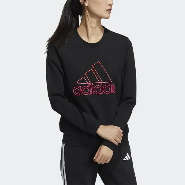Adidas Printing Logo Round-neck Sweatshirt