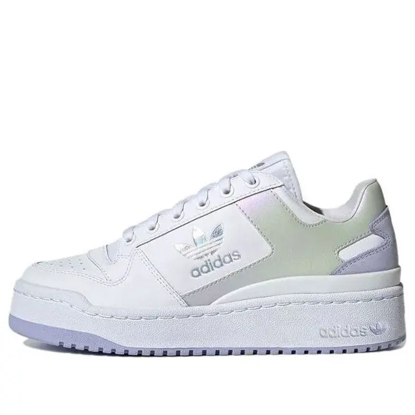 Adidas Originals Forum Bold Platform Sneakers - White/purple