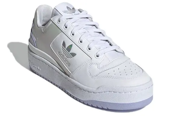 Adidas Originals Forum Bold Platform Sneakers - White/purple