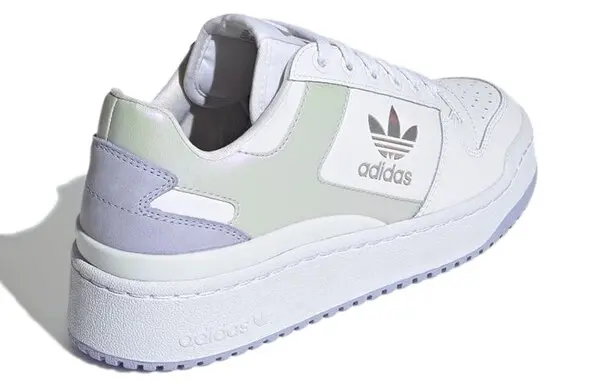 Adidas Originals Forum Bold Platform Sneakers - White/purple