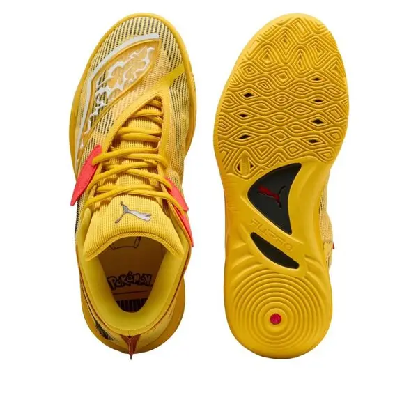 PUMA X Pokemon All-pro Nitro 2 "pikachu" Athletic Sneakers