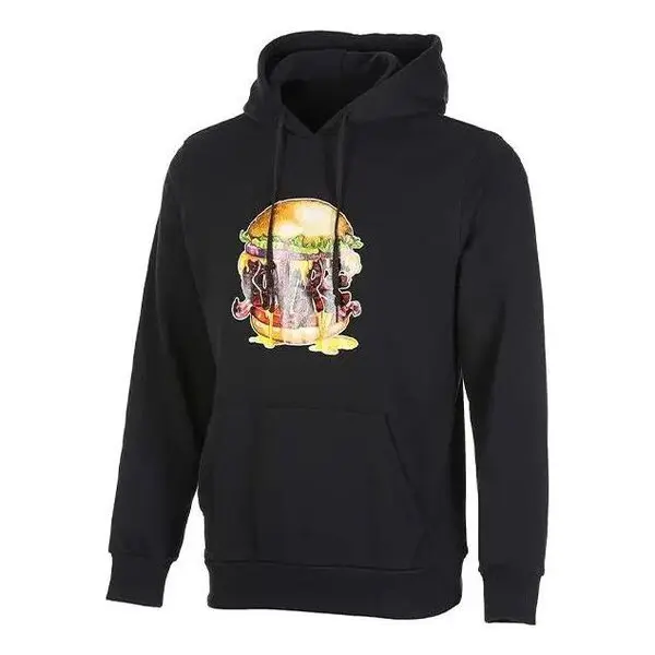 CONVERSE Graphic Pullover Hoodie - Black