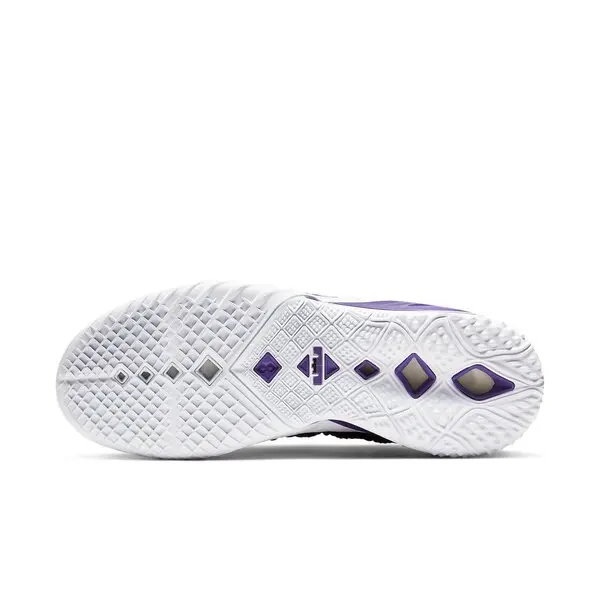 Nike Lebron Lakers High Top Sneakers - Black
