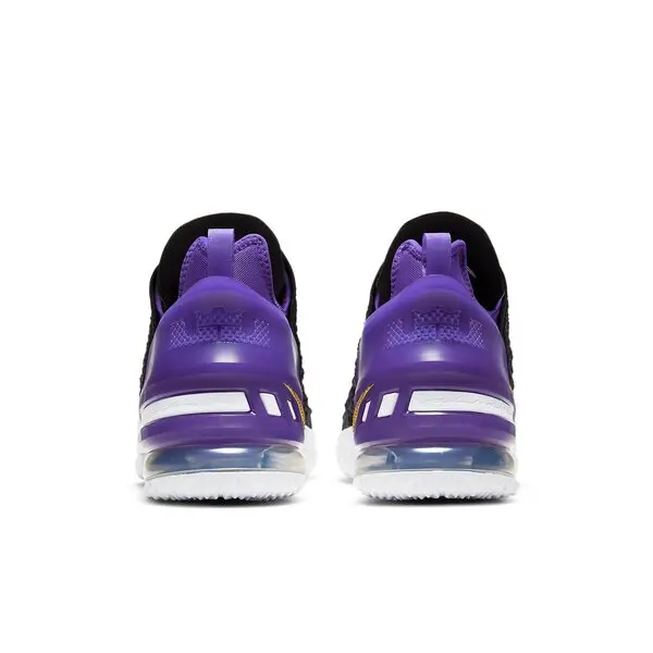 Nike Lebron Lakers High Top Sneakers - Black