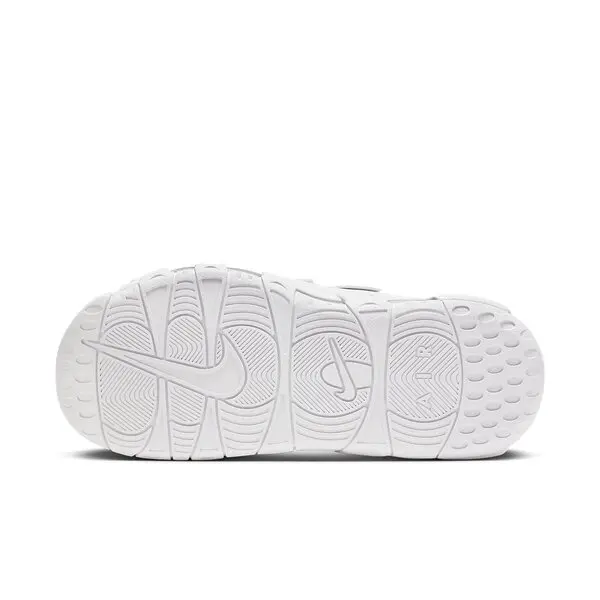 Nike More Uptempo Slides - White/red