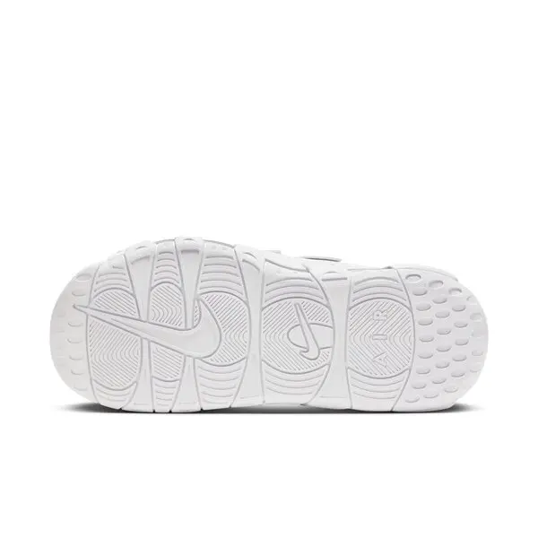 Nike More Uptempo Slides - White/red