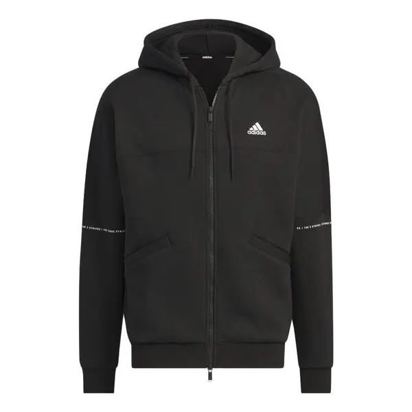 Adidas Word Fl Full-zip Hoodies - Black