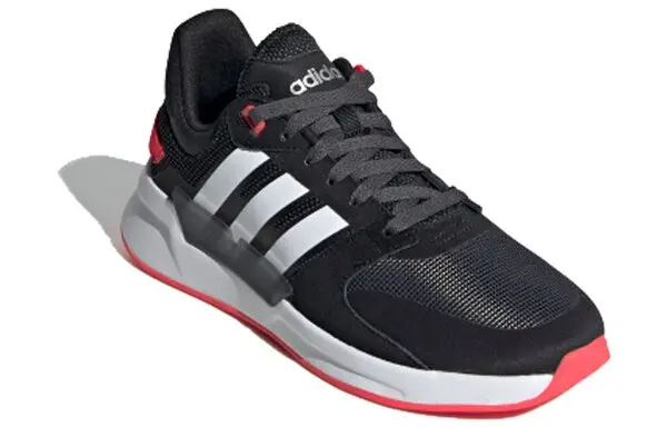 Adidas Neo Run90s Athletic Sneakers - Black/white/red