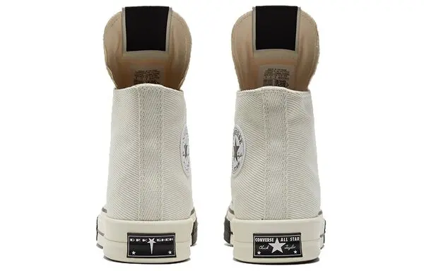 CONVERSE Rick Owens X Drkstar Chuck 70 Hi Egret Sneakers