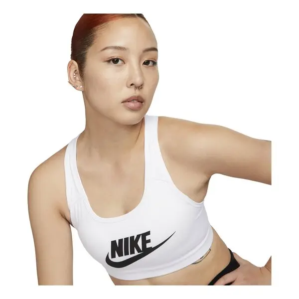 Nike Logo Sports White - Black/white