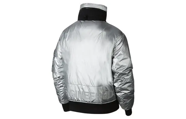 JORDAN Air 23 Engineered Ma-1 Bomber Jacket - Silver