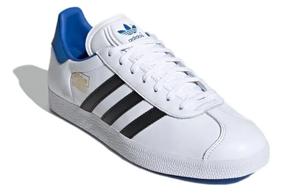 Adidas Gazelle Sneakers - White/black/blue