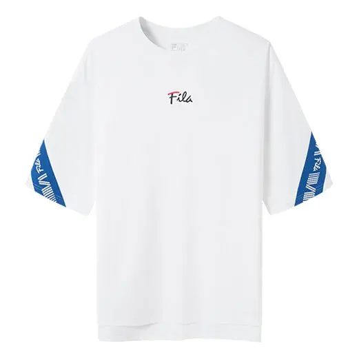 FILA Alphabet Logo Loose Short Sleeve