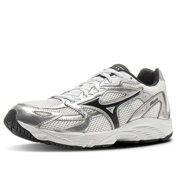 Mizuno Spark Cn "white Silver" Athletic Sneakers - White/silver
