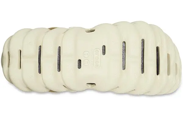 CROCS Echo Clogs - Bone/black/beige