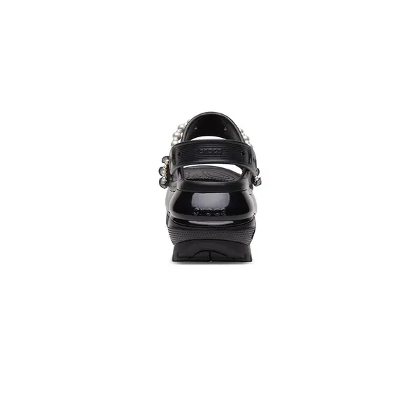 CROCS Mega Crush Pearl Ruffle Sandal
