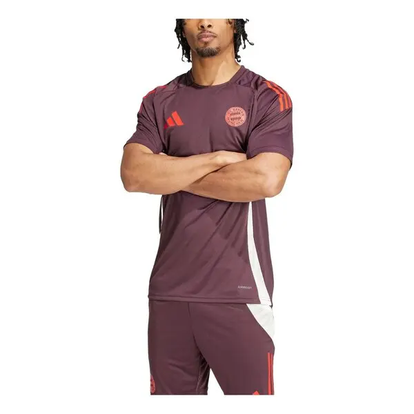 Adidas Fc Bayern Tiro 24 Training Football Jersey - Shadow Maroon/red