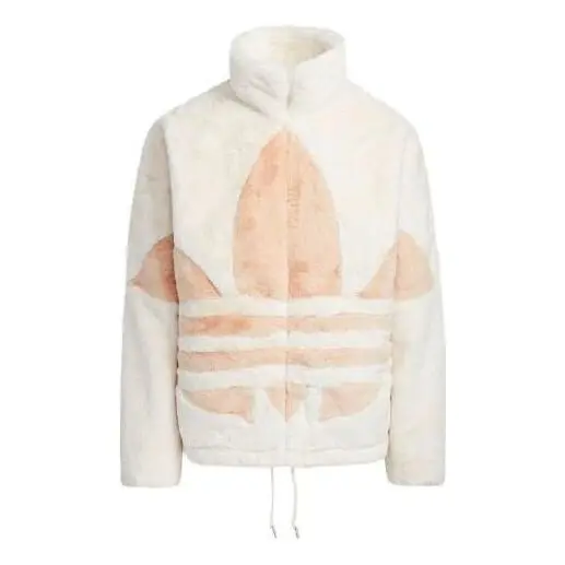 Adidas Originals Stand Collar Faux Fur Jacket - Default Colorway