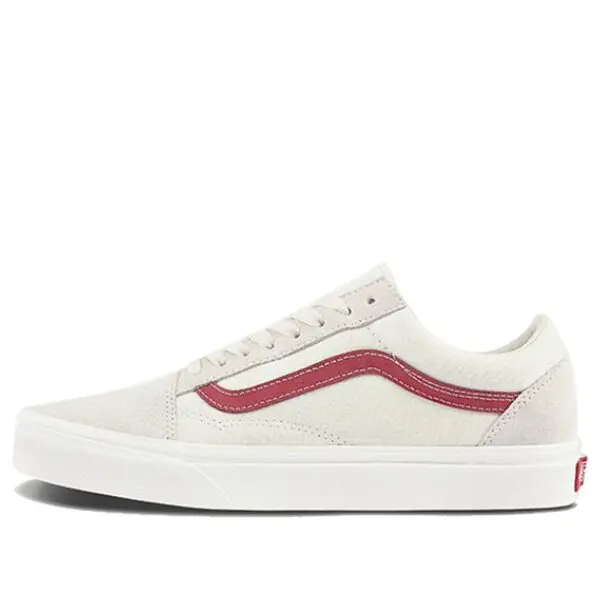 VANS Old Skool Rococco Sneakers - White/red