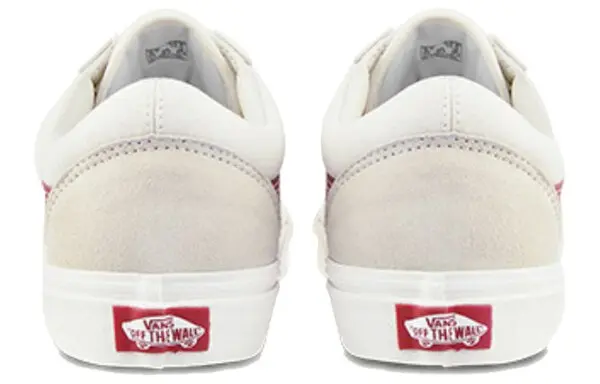 VANS Old Skool Rococco Sneakers - White/red