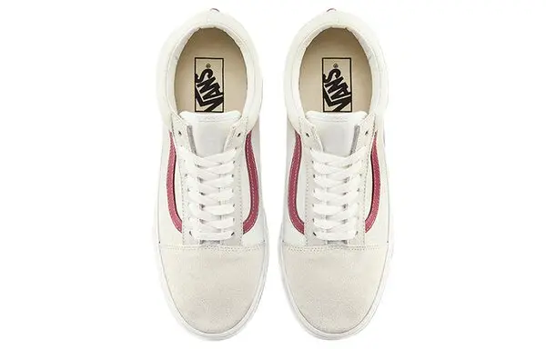VANS Old Skool Rococco Sneakers - White/red