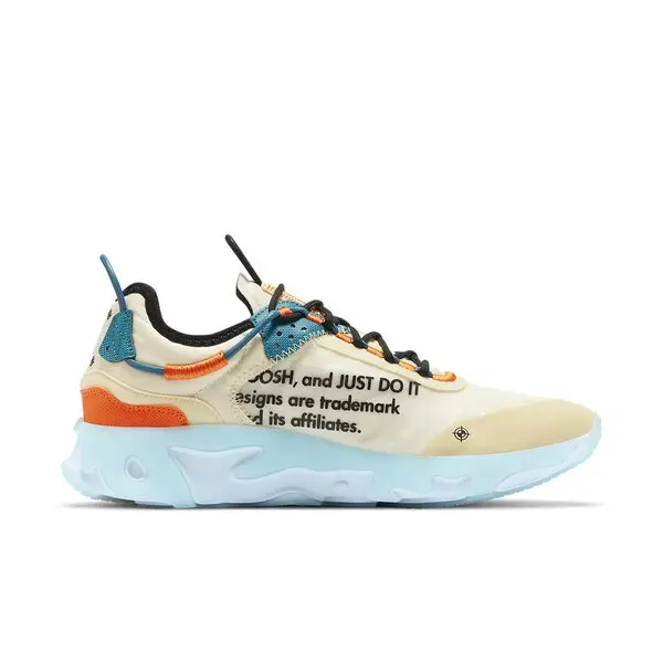 Nike React Live "schematic" Sneakers - Natural/blue-rust