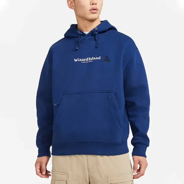 Nike Wizard Pullover Fleece - Blue