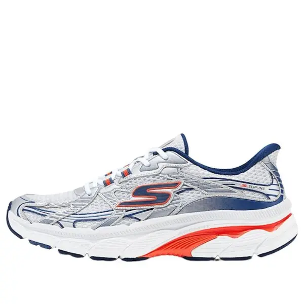 Sketchers Go Run Sneakers - White/navy