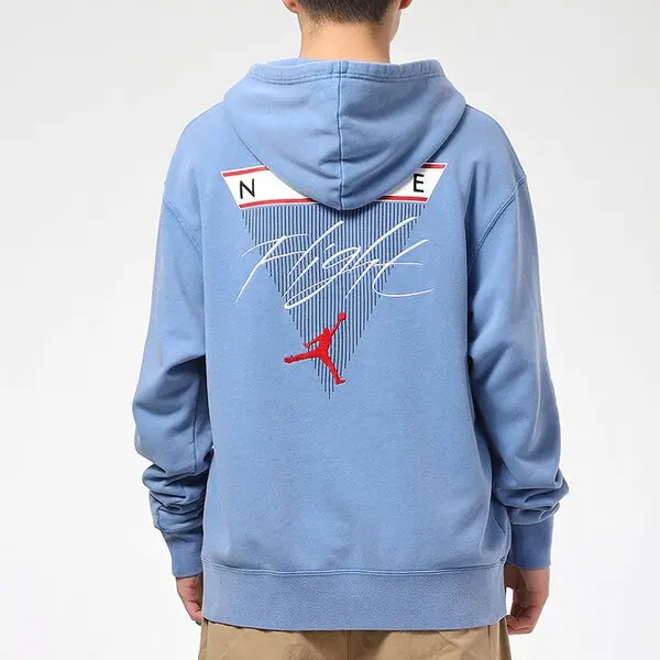 JORDAN Flight Logo Print Hoodie