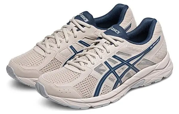 Asics Gel-contend 4 Sneakers - Beige/navy Blue