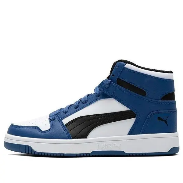PUMA Rebound Layup Sneakers - White/blue