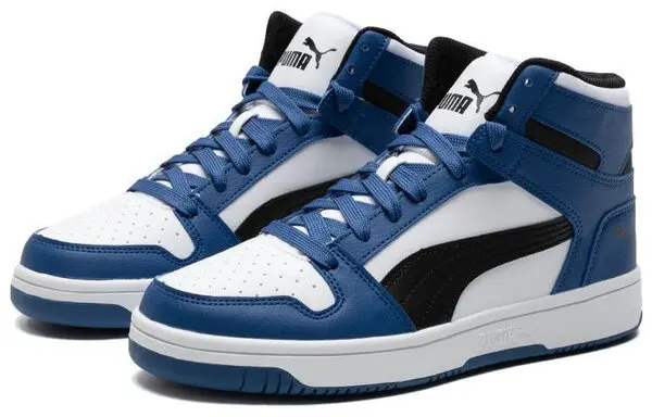 PUMA Rebound Layup Sneakers - White/blue