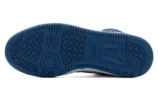 PUMA Rebound Layup Sneakers - White/blue