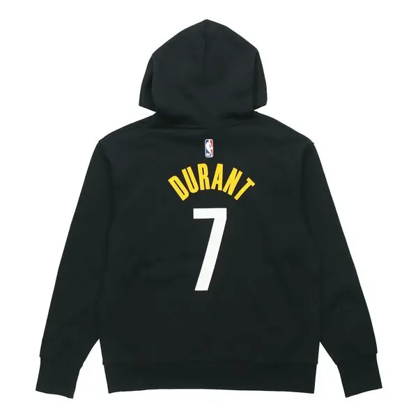 Nike Nba Brooklyn Nets Casual Sports Hoodie - Black