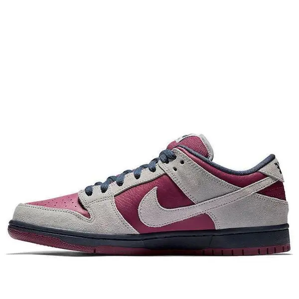 Nike Dunk Low 'true Berry' Sneakers - Redwhite/grey
