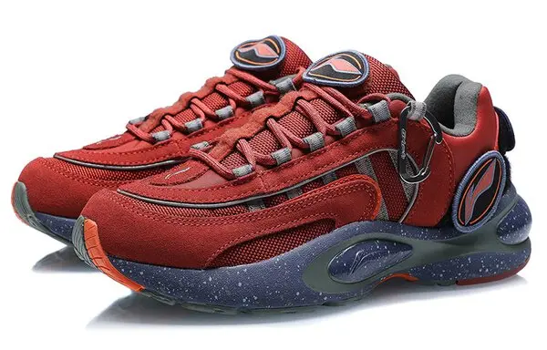 LI-NING V8 X New York Fashion Week 2019 "red Blue" Arhp228-3 - Red/blue