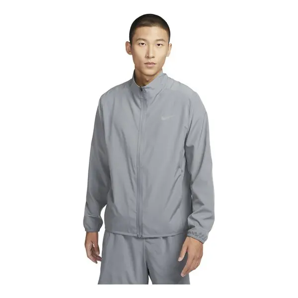 Nike Dri-fit Hooded Versatile Jacket - Grey