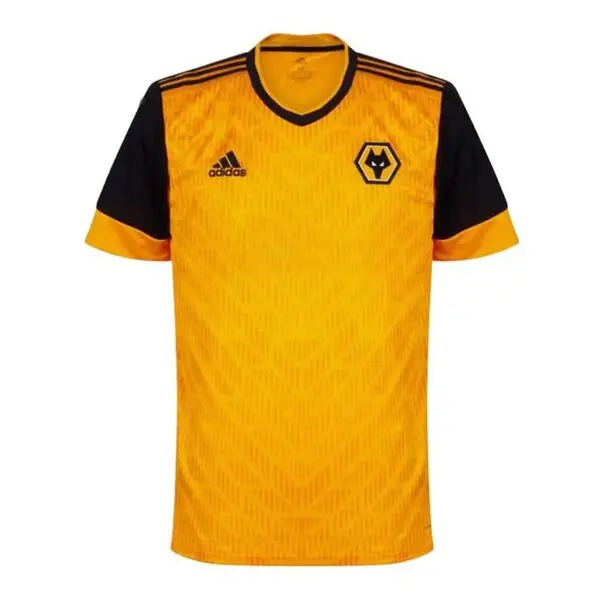 Adidas Wolverhampton Wanderers Home Soccer Jersey - Collegiate Gold/black
